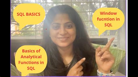 Window Functions In Sql Sql Interview Questions Complex Sql Youtube