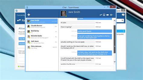 Teamviewer 10 New Chat Features Youtube
