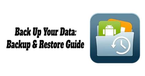 back up your data backup and restore guide
