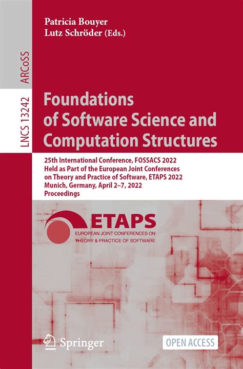 Foundations Of Software Science And Computation Structures Lecture