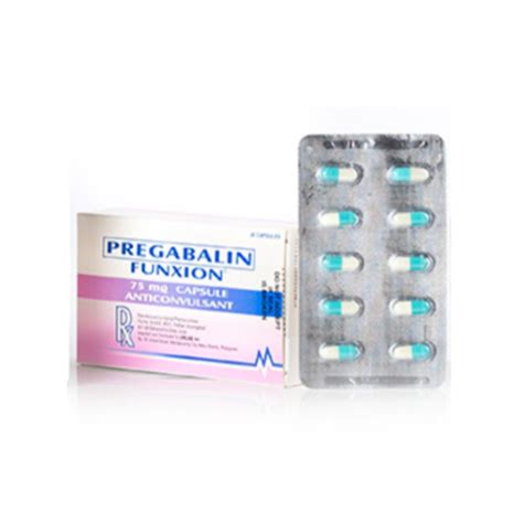 Funxion Pregabalin 75mg Capsule X 1 Xalmeds