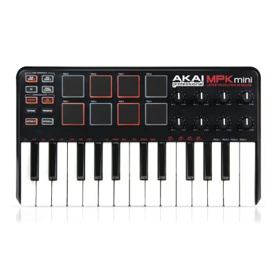 Akai MPK Mini Mk1 MIDI USB Controller Keyboard From Inta Audio UK