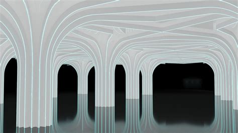 Futuristic Parametric Architecture Webbed Shade Structure 3d Model Cgtrader