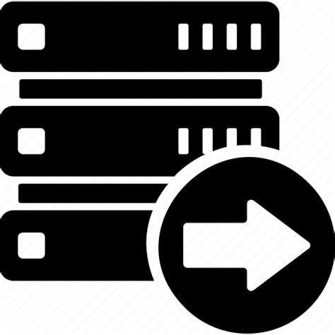 Send Server Data Send Server Upload Arrow Database Icon Download On Iconfinder