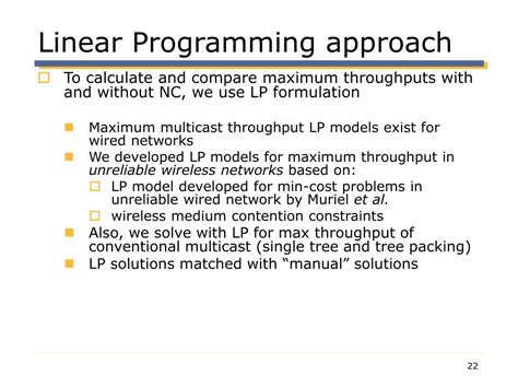 Ppt Robust Wireless Multicast Using Network Coding Powerpoint