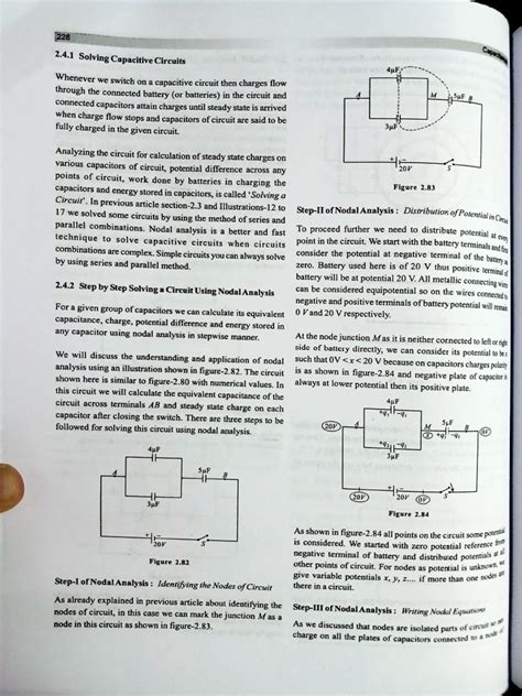 Nodal Analysis Pdf Capacitance Electrical Network