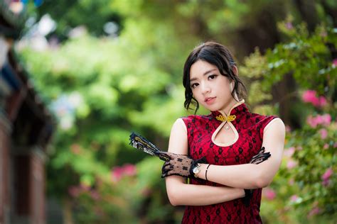 Китайские девучка