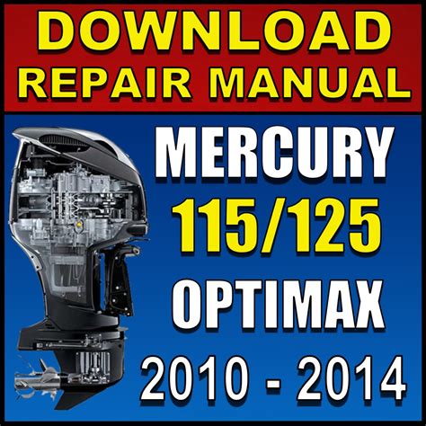 Download 2004 2006 Mercury 75 90 115 Optimax Repair Manual