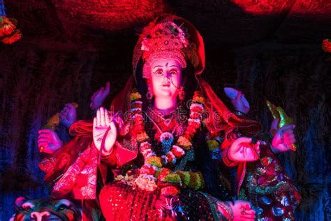 A Beautiful Idol Of Maa Durga Stock Image Image Of Hinduism Mother