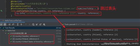 junit5学习之六：参数化测试 parameterized tests 基础 junit5 parametertest csdn博客