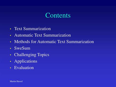 Ppt Automatic Text Summarization Powerpoint Presentation Free