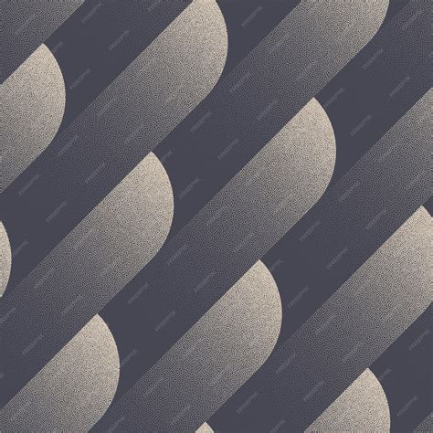 Premium Vector Oblique Dynamic Structure Seamless Pattern Trend Vector Dotwork Abstract Background