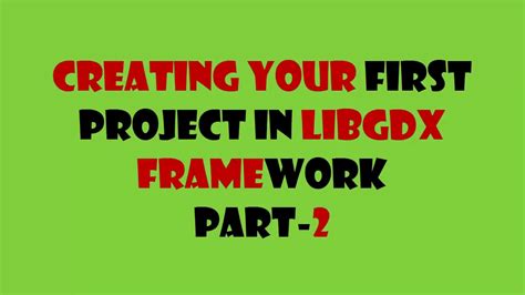 Libgdx Android Game Development Tutorial Importing Projects Into Eclipse Youtube
