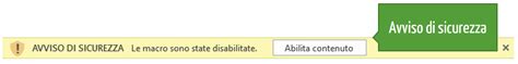 Attivare Macro Excel VBA Excel Per Tutti