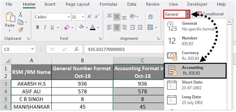 Accounting Number Format In Excel How To Apply Accounting Format
