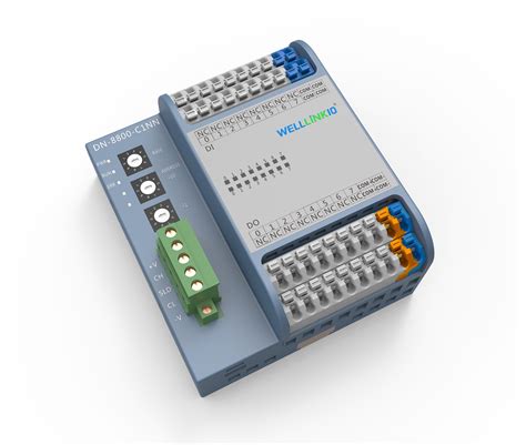 Digital Quantity Module Decowell Devicenet Io Module 8di8do Input
