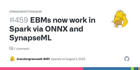 ebms now work in spark via onnx and synapseml · issue 459