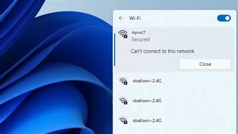 How To Fix The Cant Connect To This Network Error In Windows 11 — Acer Corner