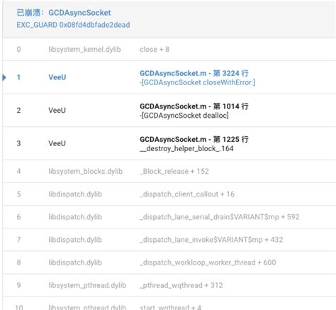 Gcdasyncsocket Closewitherror Crash · Issue 676 · Robbiehanson