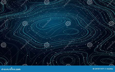 Abstract Flowing Lines Background For Your Design Project Vector Illustration Wallpaper Stock