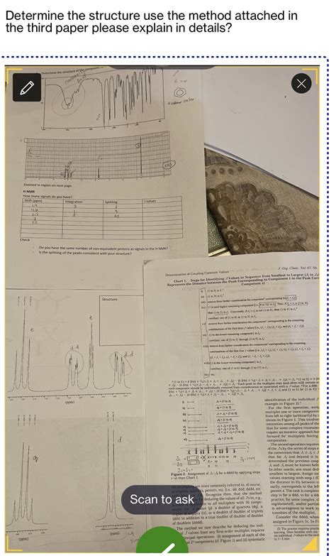 Solved Calculate The Coupling Constant Use The Method Attached Determine Course Hero