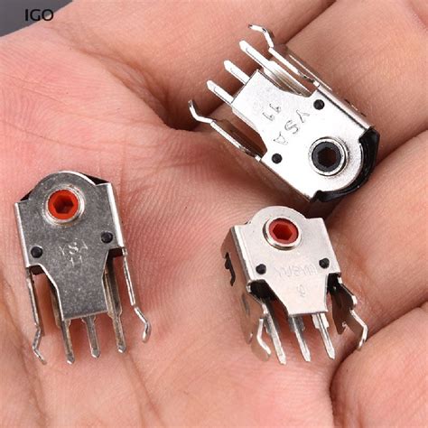 IGO 2Pcs Highly Accurate Decoder 9mm 11mm Rotary Mouse Scroll Wheel Encoder On Shopee Philippines