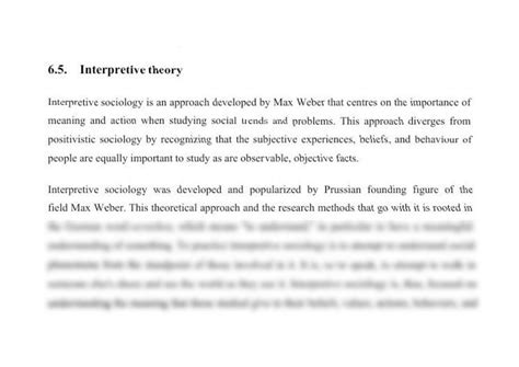 Solution Interpretive Theory Comprehensive Explanation Interpretive
