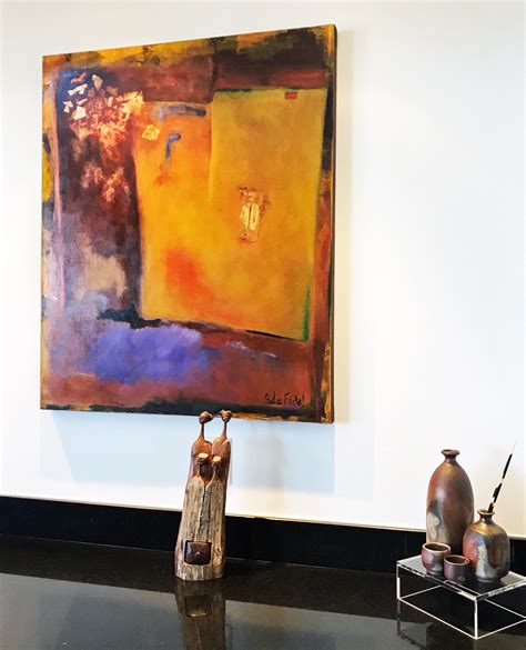 Collectors Installations — Fidel Abstract Oils And Encaustics