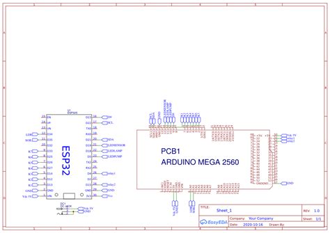 pcb esp32 on arduino platform for creating and sharing projects oshwlab