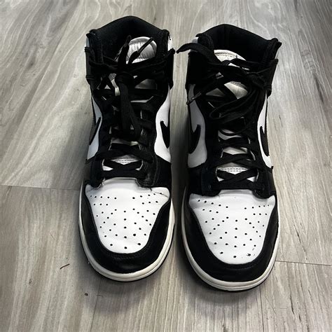 Nike Dunk High Blackwhite Panda Depop