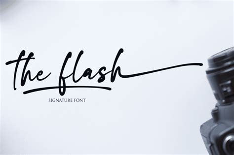 The Flash Font The Flash Font