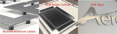 ACM Panel Cutting Aluminium Composite Panels CNC Cutting