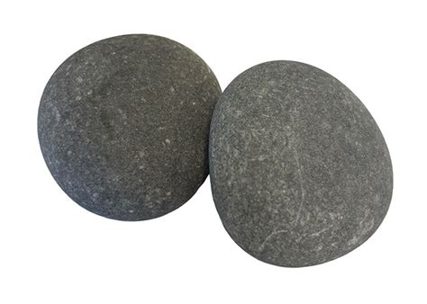 Large Natural Basalt Massage Stones X 2 Aurora Tables