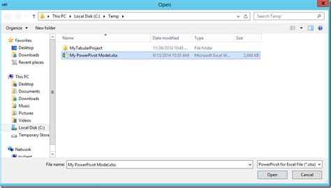 Promoting Excel Tabular Model To Ssas The Data Queen