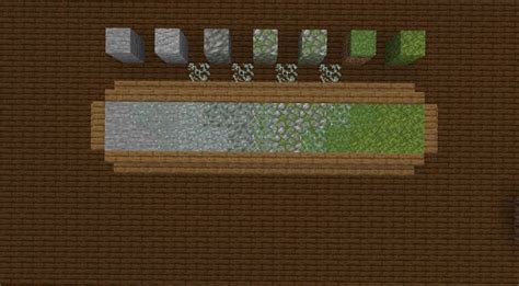 Gradient From Stone To Moss In The New 1 17 Snapshot Minecraft Minecraft Designs Diy