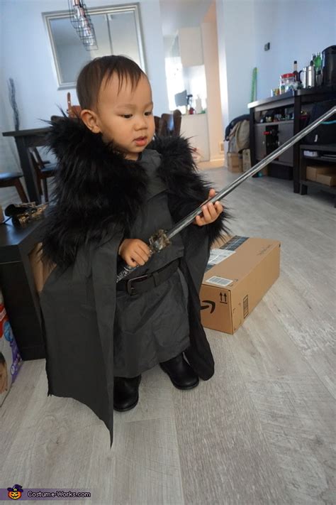 Mini Jon Snow Costume Diy Instructions Photo 510