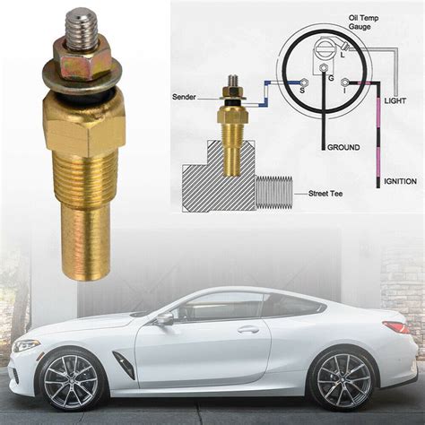 1 8 Npt Oil Temp Sensor Water Temp Sensor Gauge India Ubuy