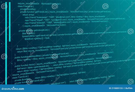 Programming Code Abstract Technology Background Computer Software