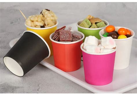 100 шт 100 мл маленькая одноразовая кофейная чашка 4 унции вино молоко чай йогурт фруктовый сок