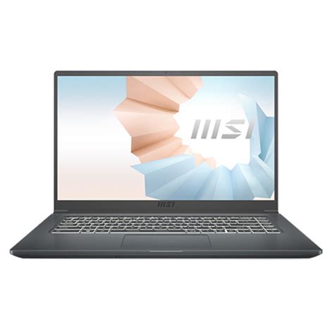 Laptop Msi Modern A Mu Vn Core I G Gb Gb Ssd Intel Iris Xe Graphics Inch