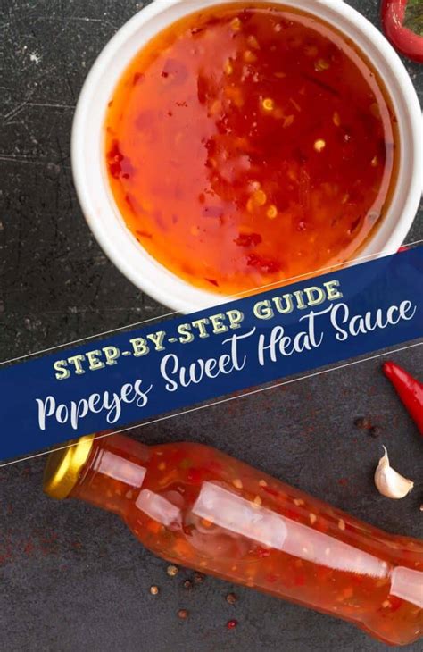 Popeyes Sweet Heat Sauce A Step By Step Guide The Fork Bite