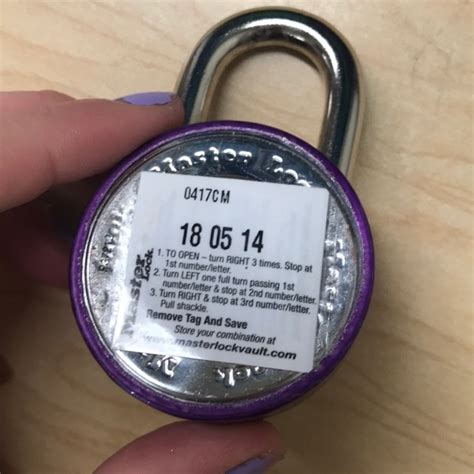 Masterlock Other Purple Master Lock Code Included Poshmark