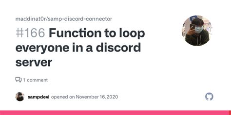 function to loop everyone in a discord server · issue 166 · maddinat0r samp discord connector