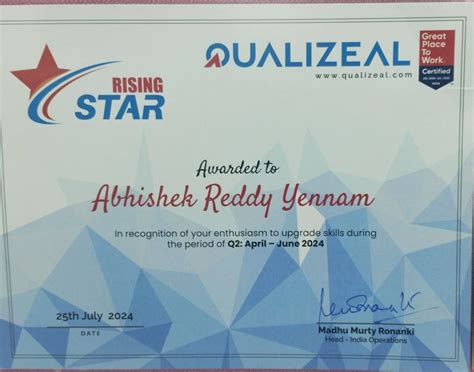 Abishek Reddy Yennam On Linkedin Im Incredibly Excited And Thankful