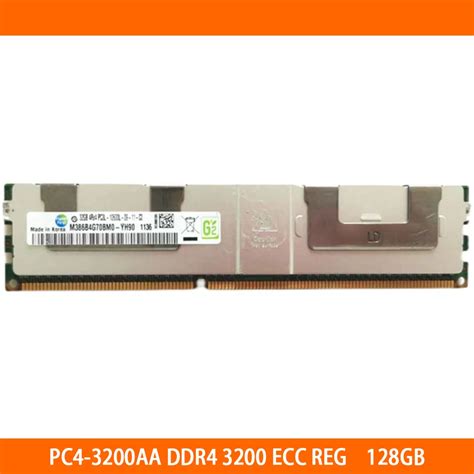 Pc4 3200aa Ddr4 3200 Ecc Reg 128g 128gb 삼성 메모리 용 Aliexpress Pc4 3200aa Ddr4 3200 Ecc Reg 128g 128gb 삼성 메모리 용 Aliexpress