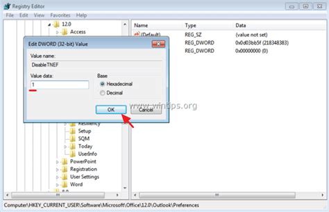 FIX Outlook Sends Winmail Dat Attachment To Recipients WinTips Org