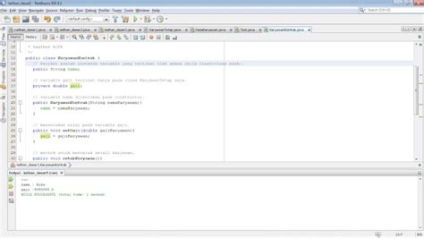 Belajar Java Tipe Variable Java Variable Types Java Netbeans ~ Programmer Galau Lagi