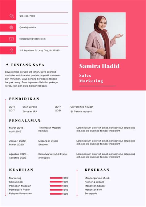 Halaman 8 Gratis Desain Contoh Lowongan Kerja Canva