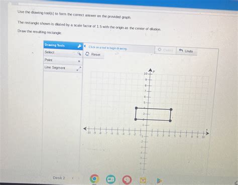 Solved Use The Drawing Tools To Form The Correct Answer On The