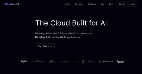 runpod features pricing alternatives